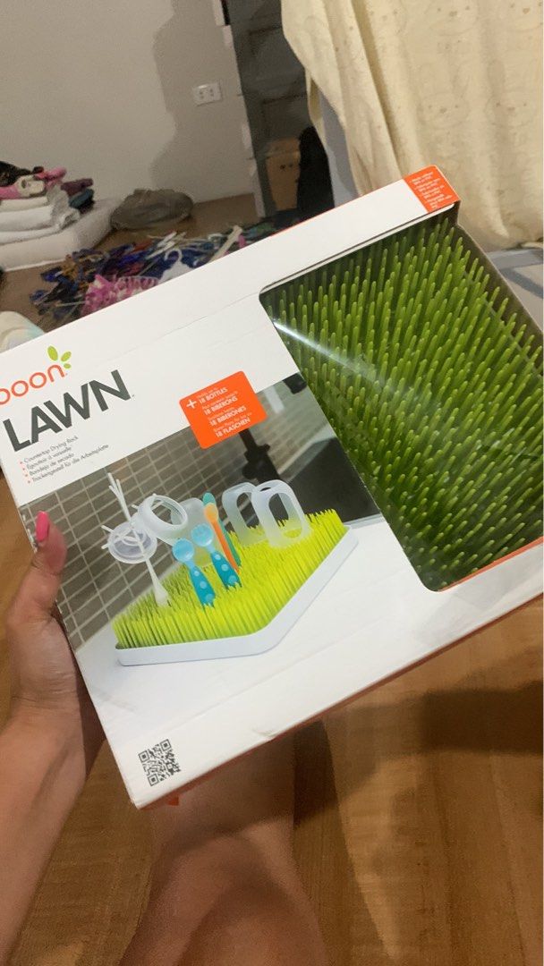 Boon Lawn Baby Bottle Drying Rack, Babies & Kids, Nursing & Feeding ...