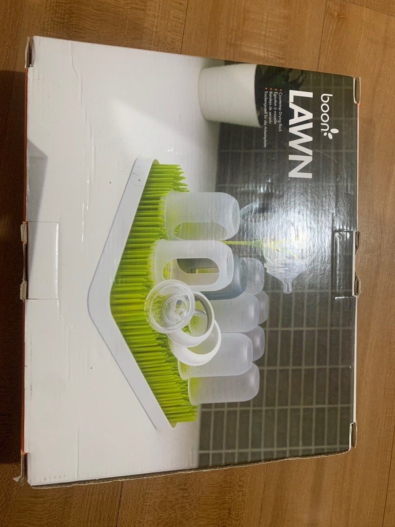 Boon Lawn Baby Bottle Drying Rack, Babies & Kids, Nursing & Feeding ...