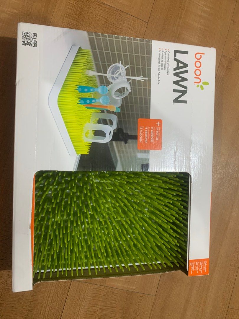 Boon Lawn Baby Bottle Drying Rack, Babies & Kids, Nursing & Feeding ...