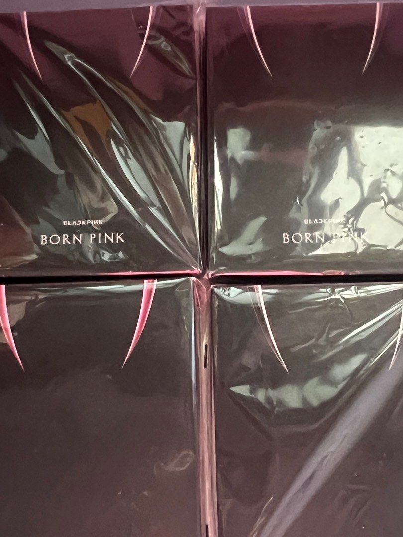 BORN PINK SEALED AND UNSEALED ALBUM BLACKPINK, Hobbies & Toys ...