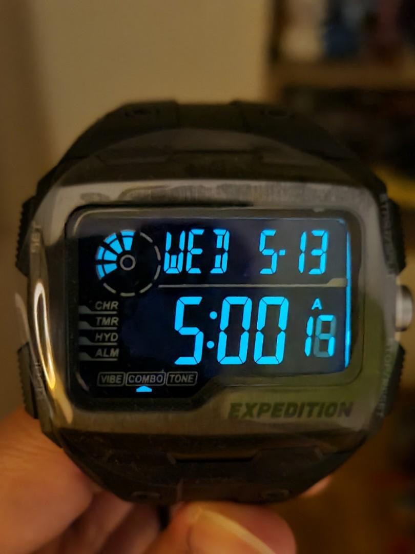 Brand new and unworn! Timex Expedition Grid Shock 50mm watch! digital ...