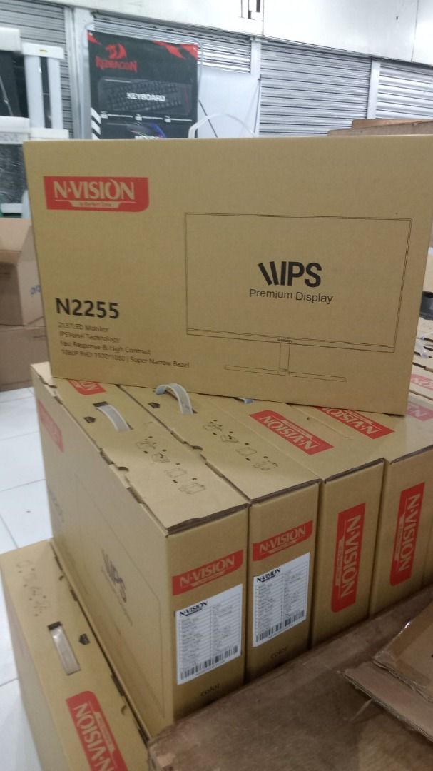 Brandnew Nvision 21.5 N2255 IPS 1080P Frameless Monitor, Computers ...