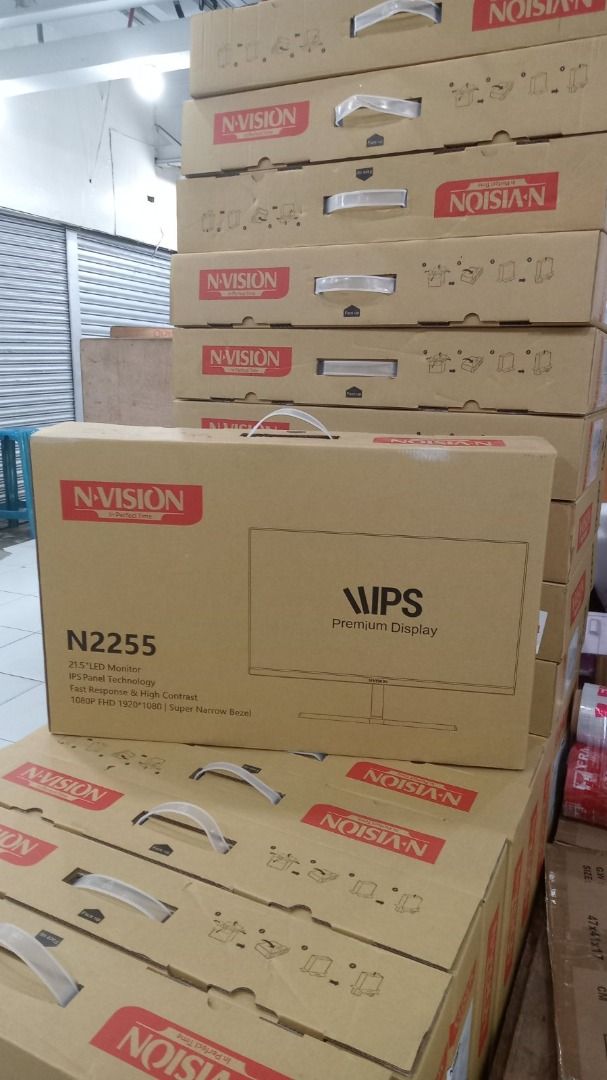 Brandnew Nvision 21.5 N2255 IPS 1080P Frameless Monitor, Computers ...
