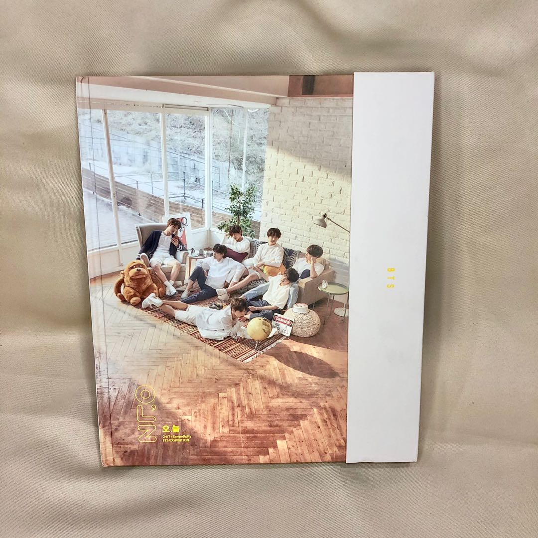 BTS ONEUL OLN Exhibition Book (Official) Onhand Rare, Hobbies & Toys ...