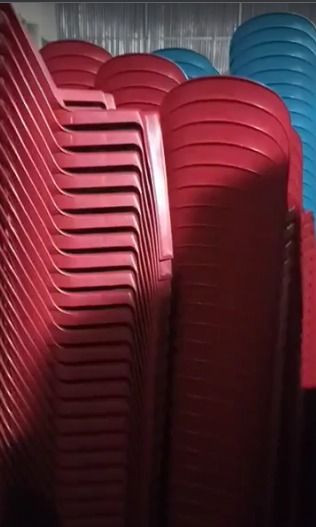 BUNNY BLUE MONOBLOCK CHAIRS, Furniture & Home Living, Furniture, Chairs ...