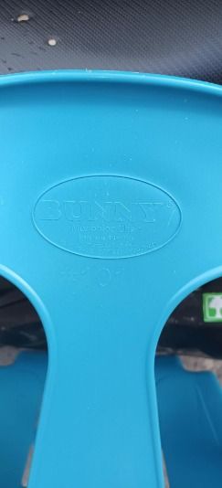 BUNNY BLUE MONOBLOCK CHAIRS, Furniture & Home Living, Furniture, Chairs ...