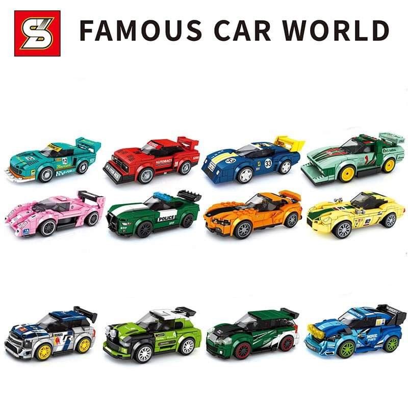 Car Building Blocks Lego Car, Hobbies & Toys, Toys & Games on Carousell