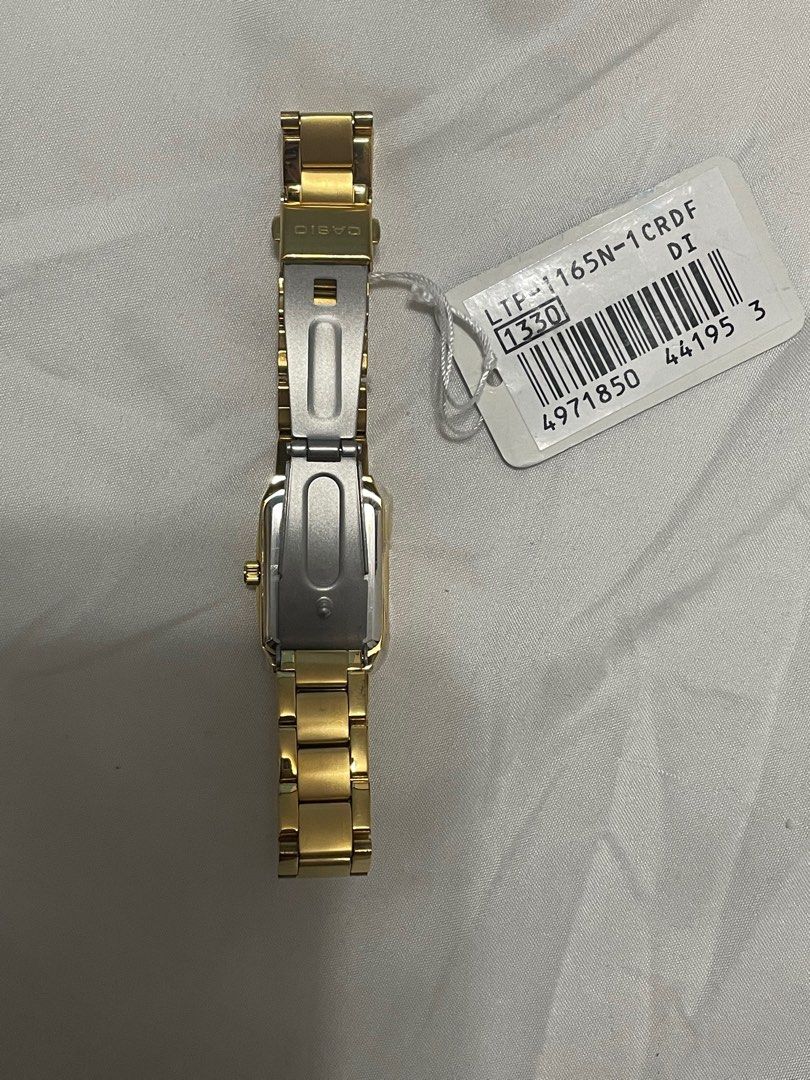 Casio Vintage Ltp 1165n 1c Gold Plated Watch For Women Womens Fashion Watches And Accessories