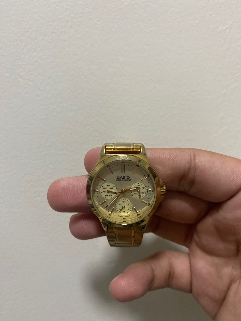 CASIO WOMEN WATCH GOLD ORIGINAL, Women's Fashion, Watches & Accessories ...