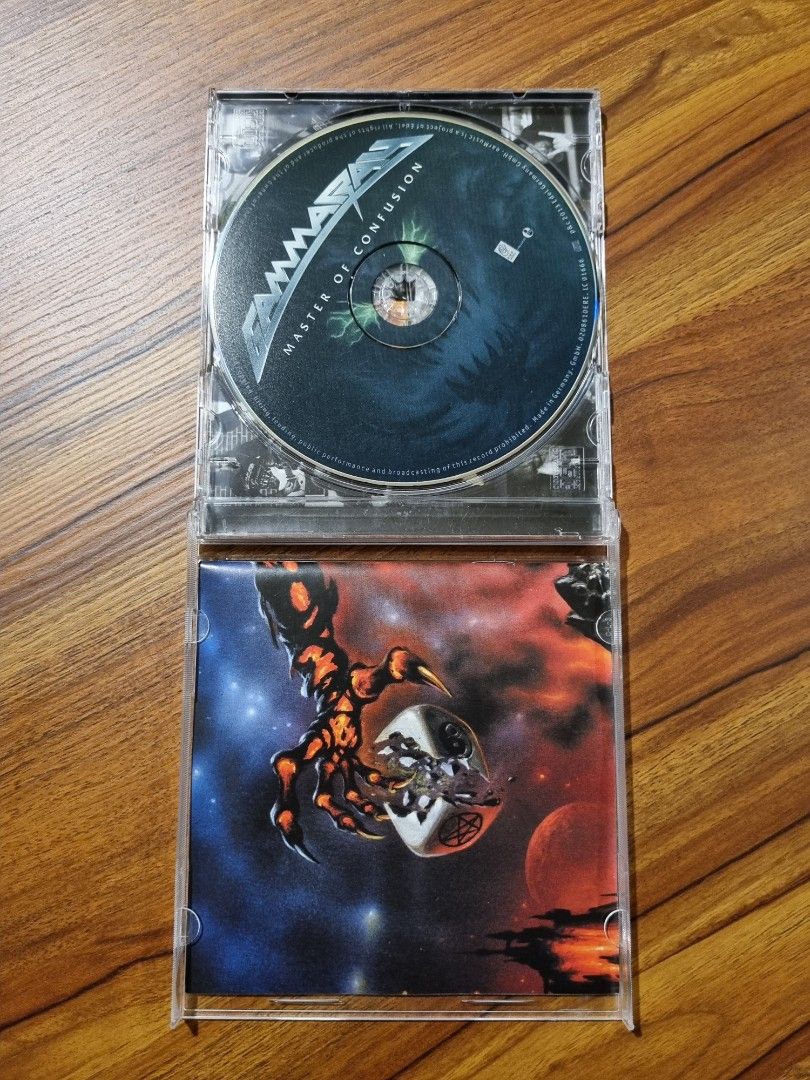 CD Gamma Ray Master Of Confusion, Hobbies & Toys, Music & Media, CDs ...