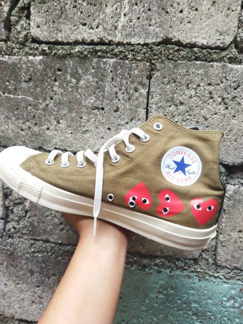 CDG PLAY X CONVERSE 70s, Men's Fashion, Footwear, Sneakers on Carousell