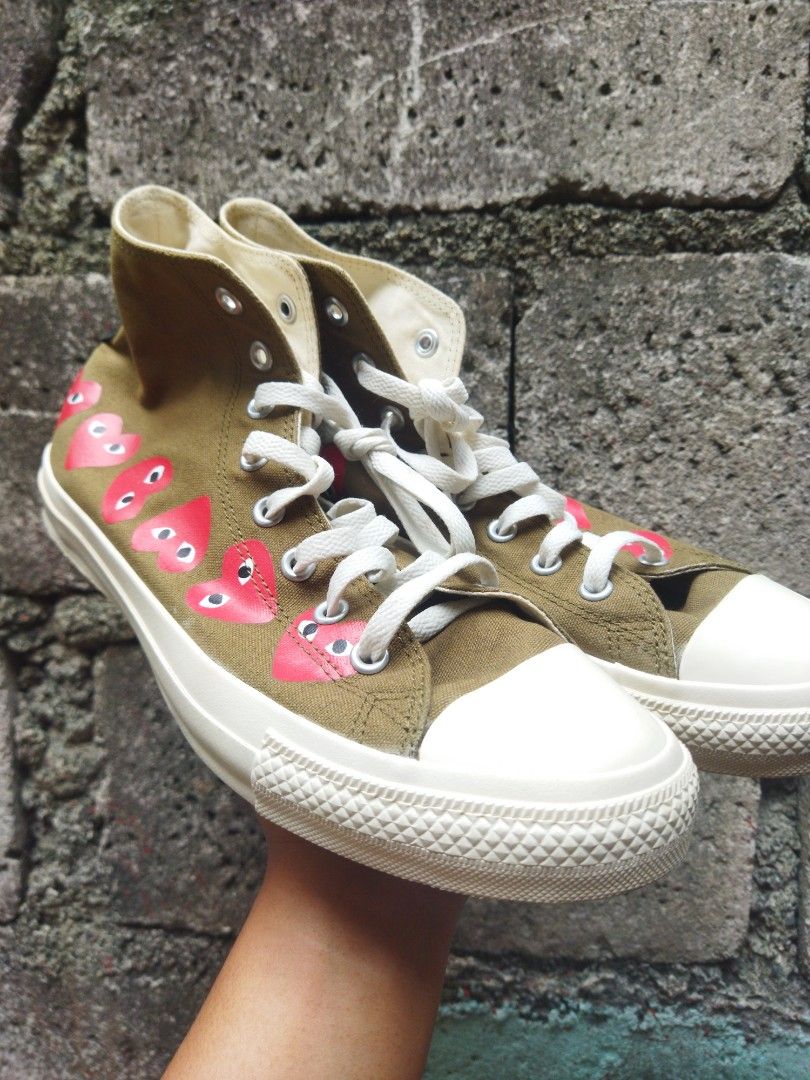 CDG PLAY X CONVERSE 70s, Men's Fashion, Footwear, Sneakers on Carousell