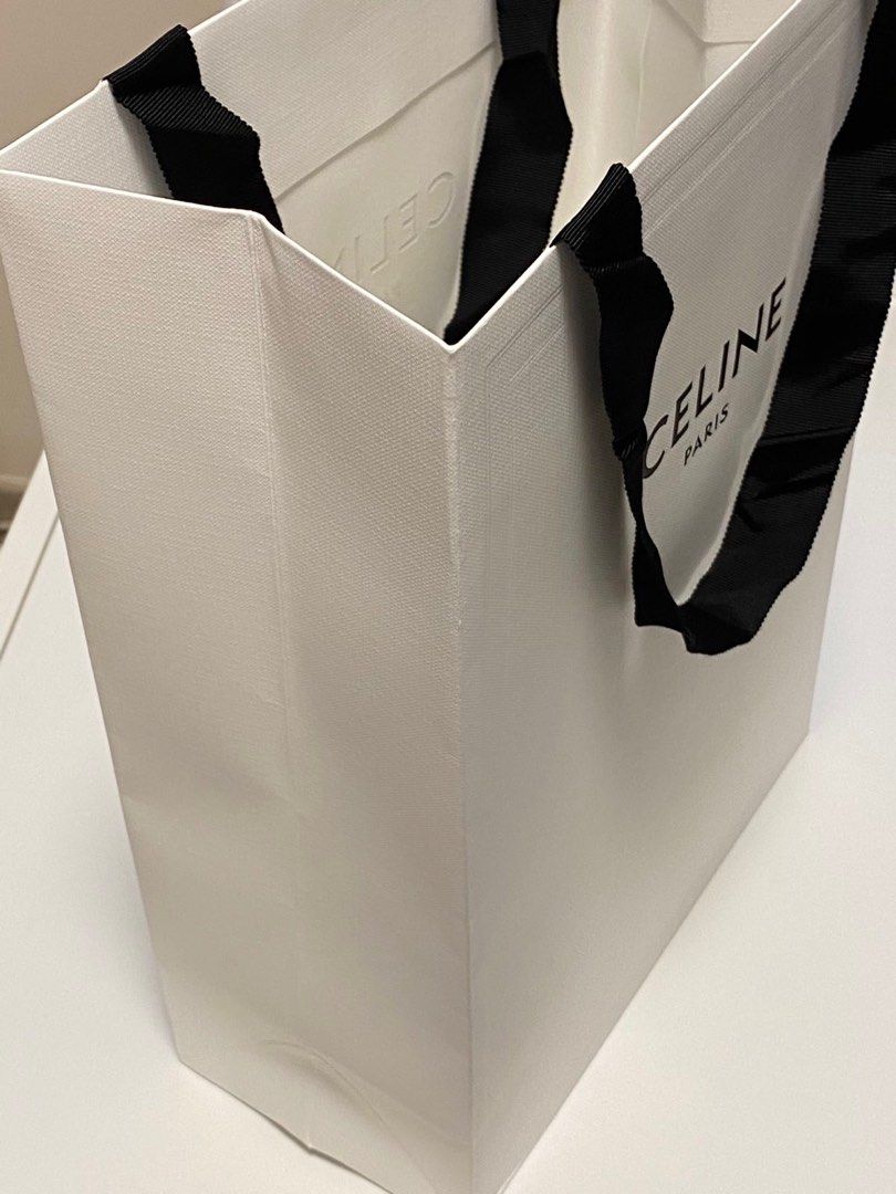 Celine paper bag, 名牌, 手袋及銀包 - Carousell