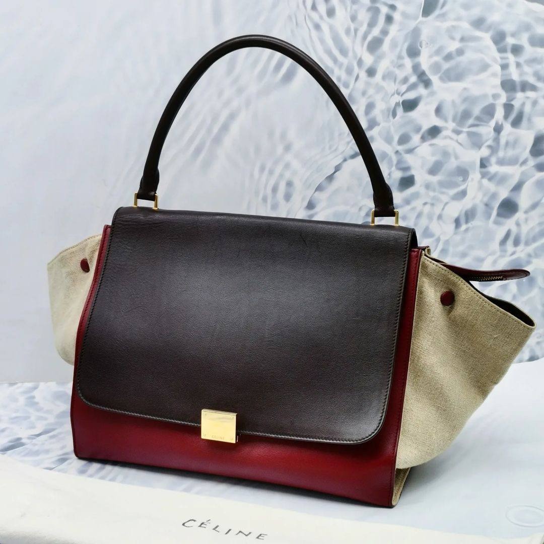 Celine Trapeze Tri-color Bag, Luxury, Bags & Wallets on Carousell