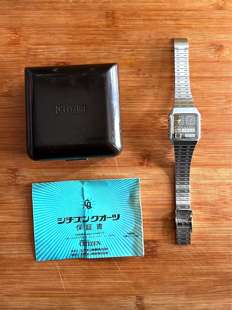 citizen ana digi temp first edition 8980, Men's Fashion, Watches ...