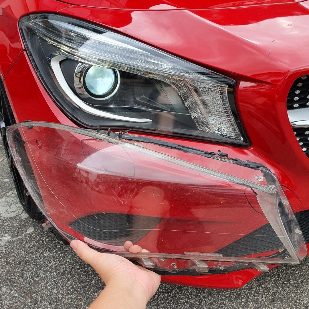 CLA Headlight Lens Replacement, Car Accessories, Electronics & Lights ...
