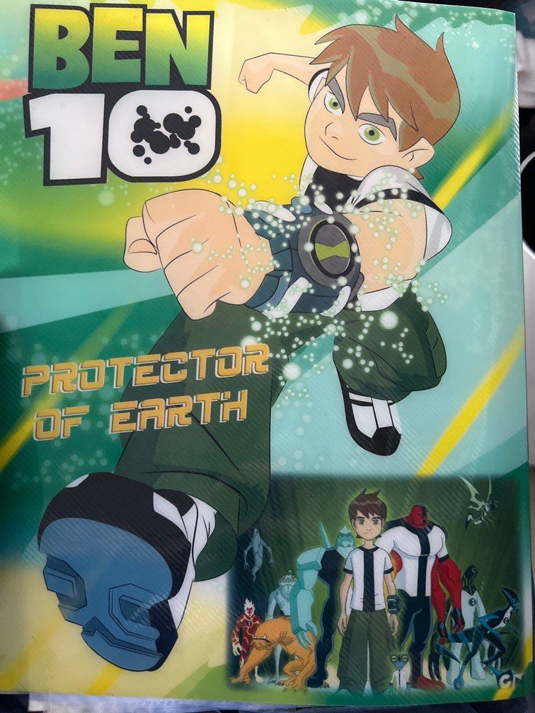 Clear folder 15 pc with Ben 10 Cover, Hobbies & Toys, Stationery ...