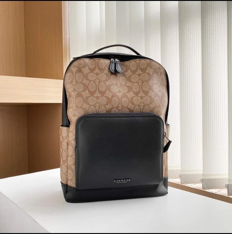 Coach Men’s Graham Backpack, Men's Fashion, Bags, Backpacks on Carousell