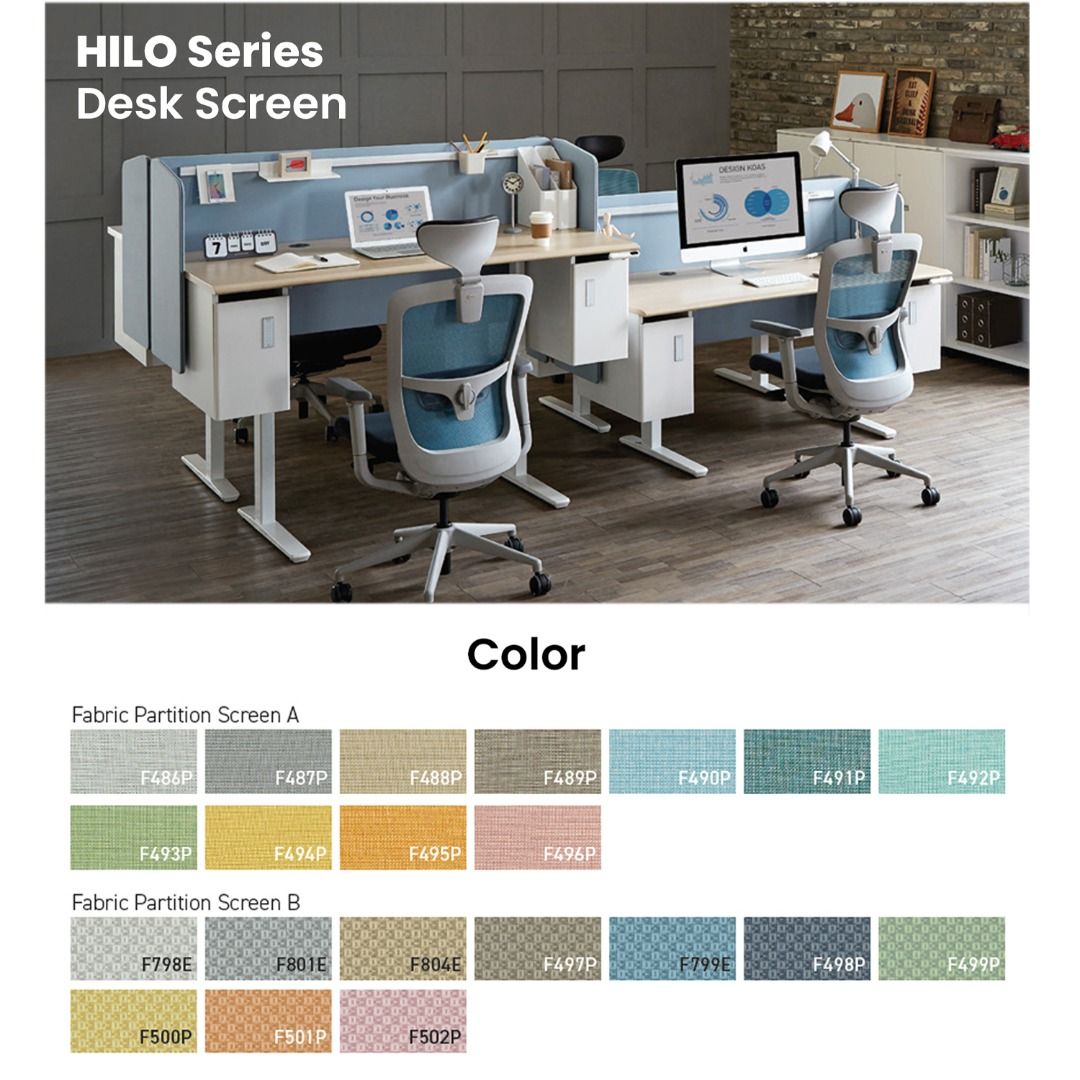 Coas Desk Table Office Set B HILO DL5 Desk (two-way cover/control box ...