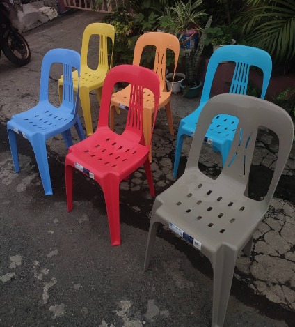 COLORED URATEX MONOBLOCK CHAIRS, Furniture & Home Living, Furniture ...