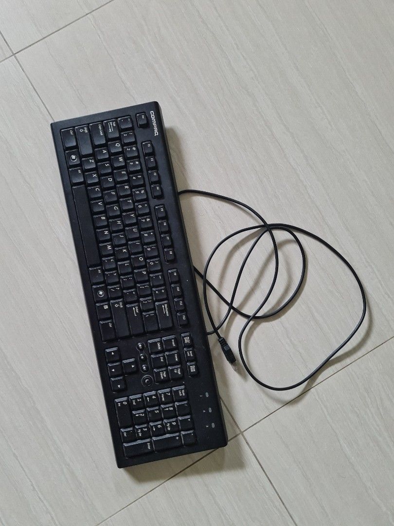 Computer pc keyboard compaq, Computers & Tech, Parts & Accessories ...