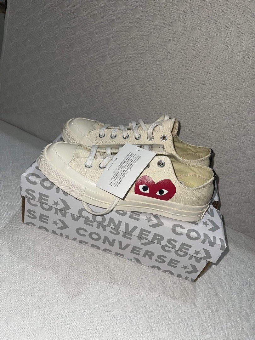 Converse CDG, Luxury, Sneakers & Footwear on Carousell