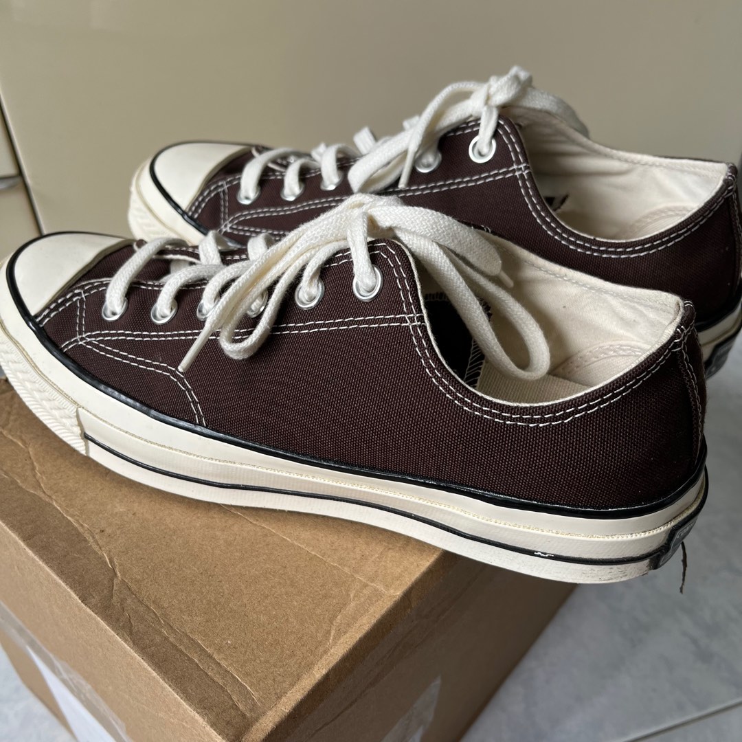 converse chuck 70 ox mocha brown, Men's Fashion, Footwear, Sneakers on ...