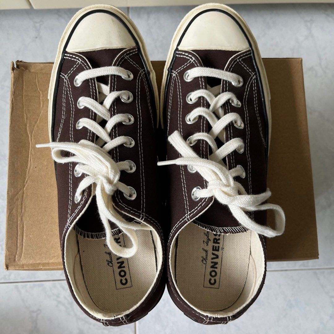 converse chuck 70 ox mocha brown, Men's Fashion, Footwear, Sneakers on ...