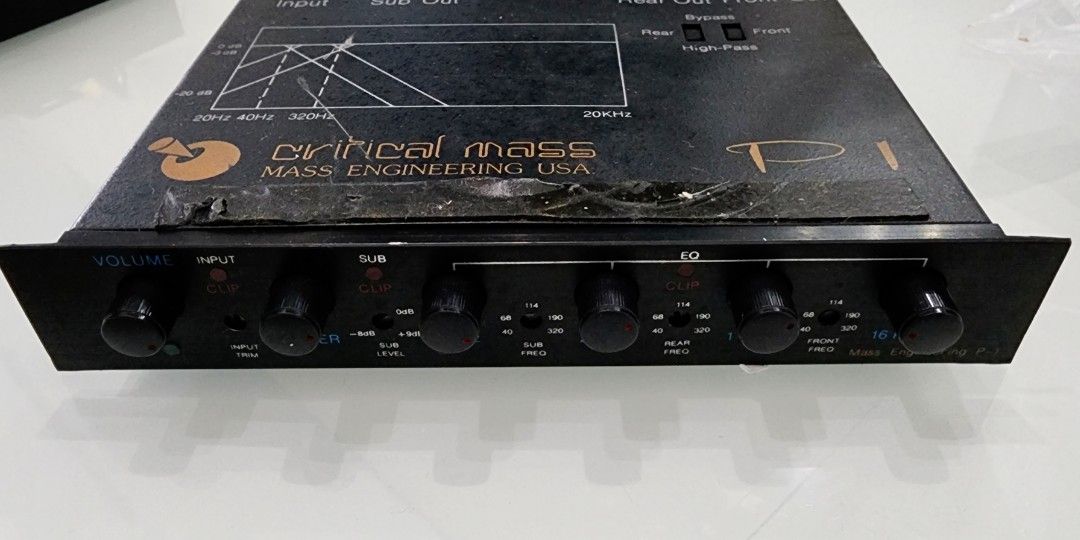 CRITICAL MASS P1, Audio, Other Audio Equipment on Carousell