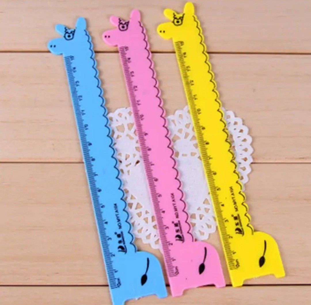 Cute Giraffe Ruler Kids Goodie Bag Children Day Christmas Gift, Hobbies ...