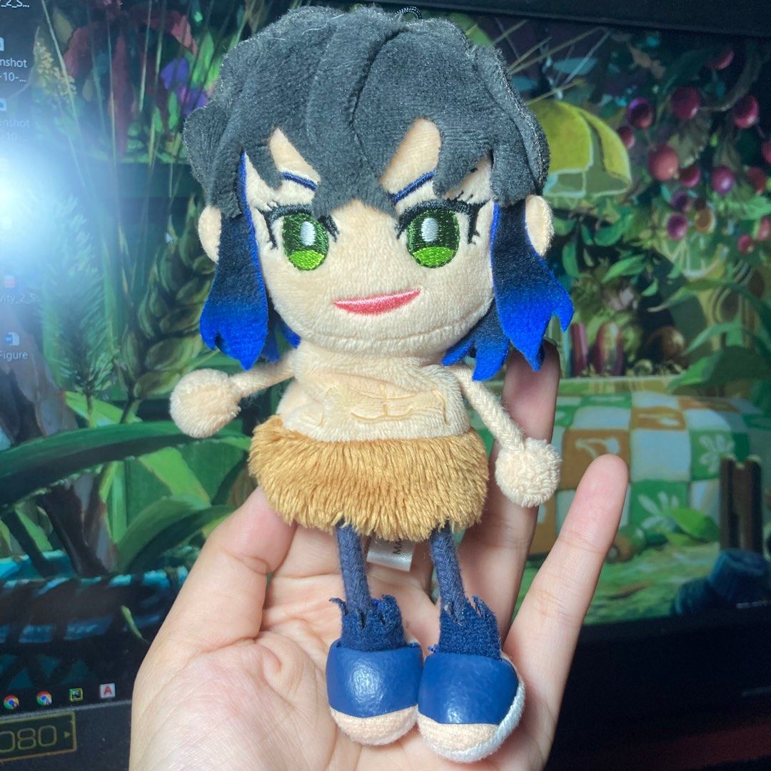 Demon Slayer Inosuke Plush & Finger Puppet, Hobbies & Toys, Toys ...