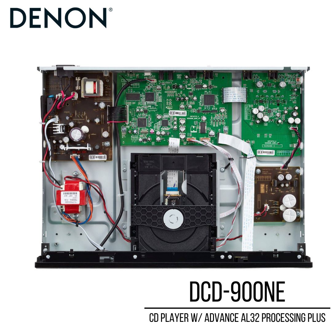 Denon DCD-900NE CD Player with Advanced AL32 Processing Plus and USB ...