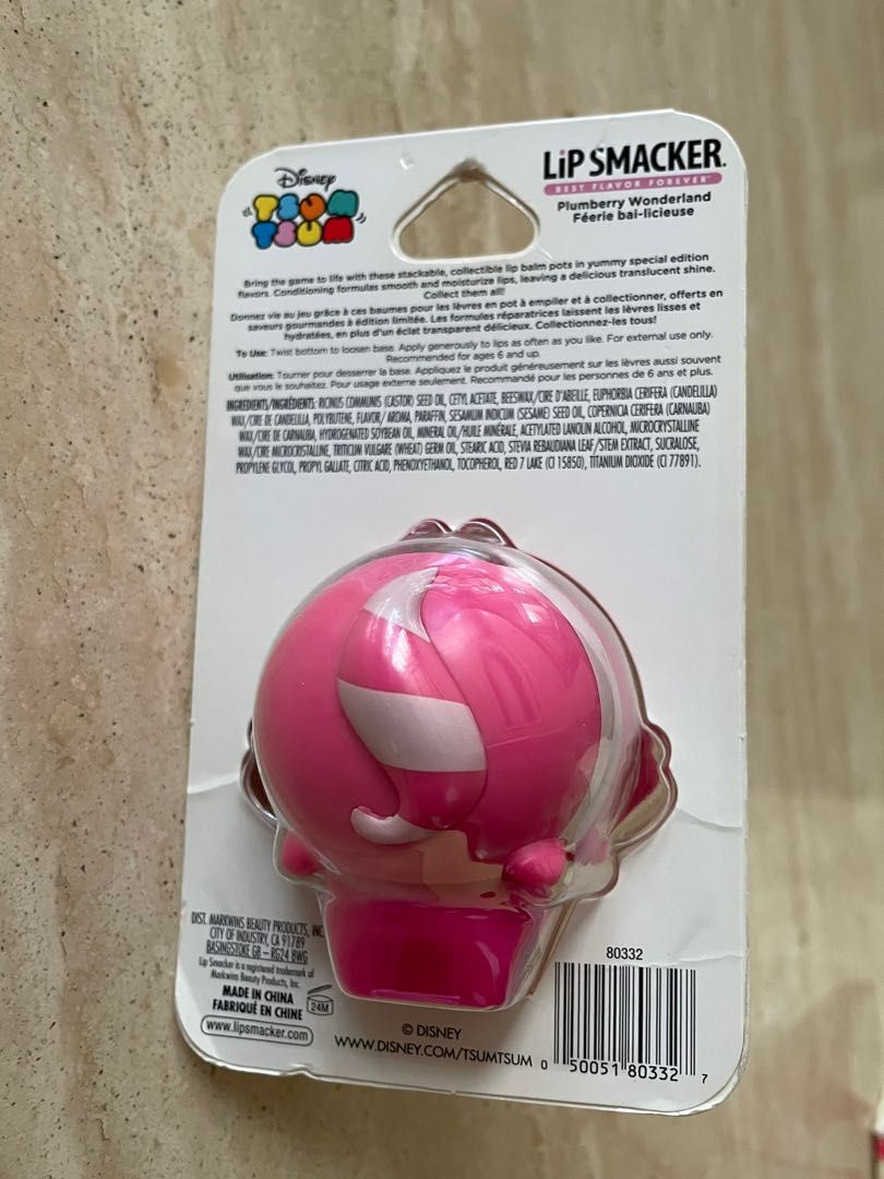 Disney Cheshire Cat Lip Smacker/Lip Balm, Beauty & Personal Care, Face ...