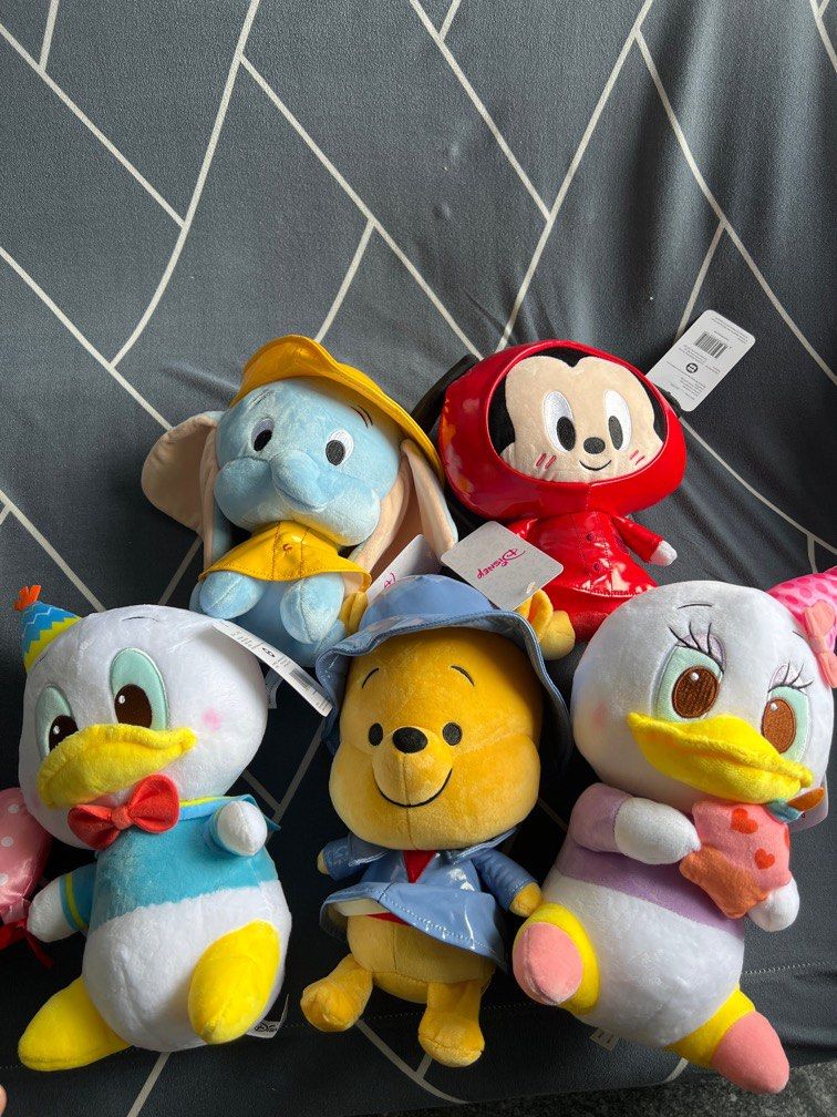 Disney original soft toys pushies, Hobbies & Toys, Toys & Games on ...