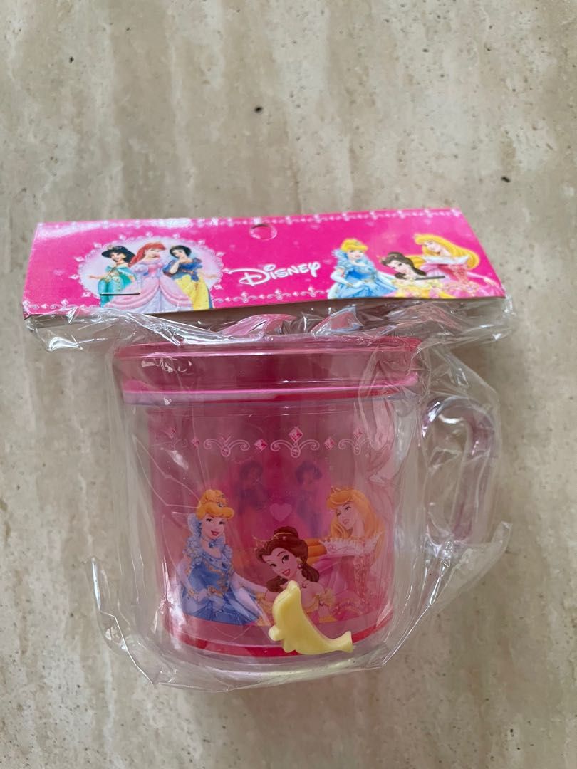 Disney Princess Plastic Cup, Furniture & Home Living, Kitchenware ...