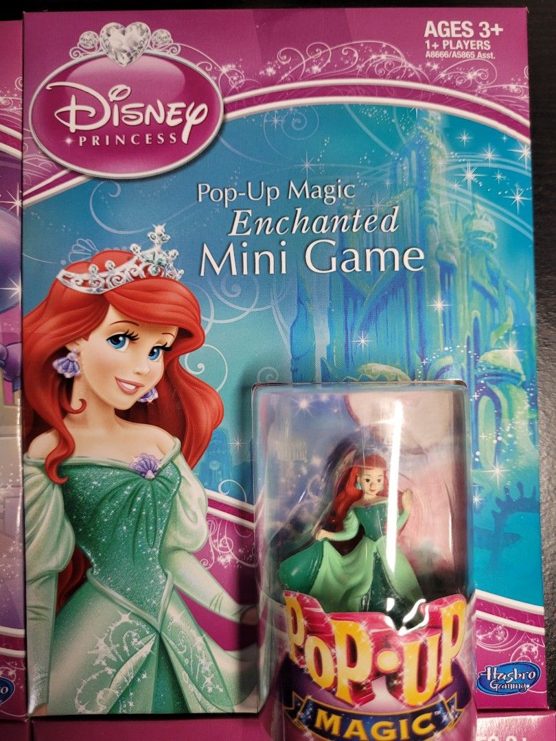 Disney Princess [Pop -Up Magic Enchanted Mini Game], Hobbies & Toys ...