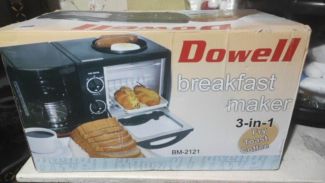 Dowell 3 in 1 breakfast maker, TV & Home Appliances, Kitchen Appliances ...