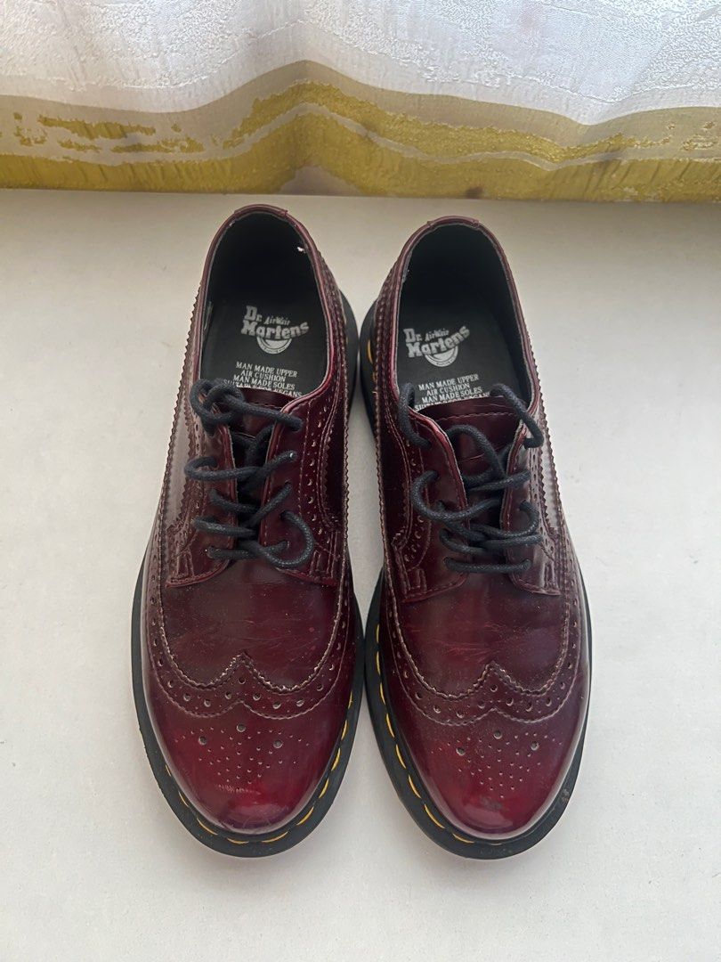 Dr Martens 3989 in Cherry Red, Women's Fashion, Footwear, Loafers on ...
