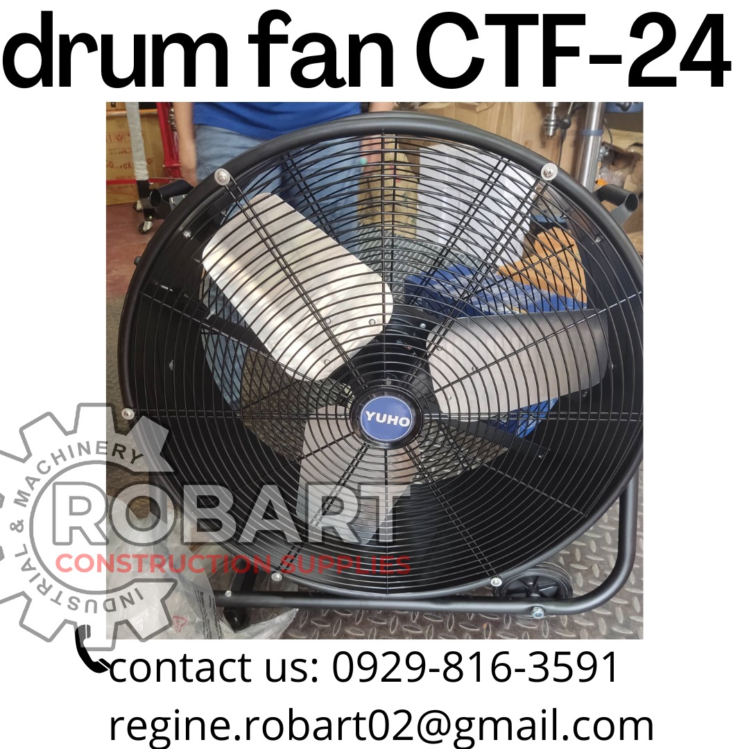 drum fan CTF-24, Commercial & Industrial, Construction Tools & Equipment on Carousell