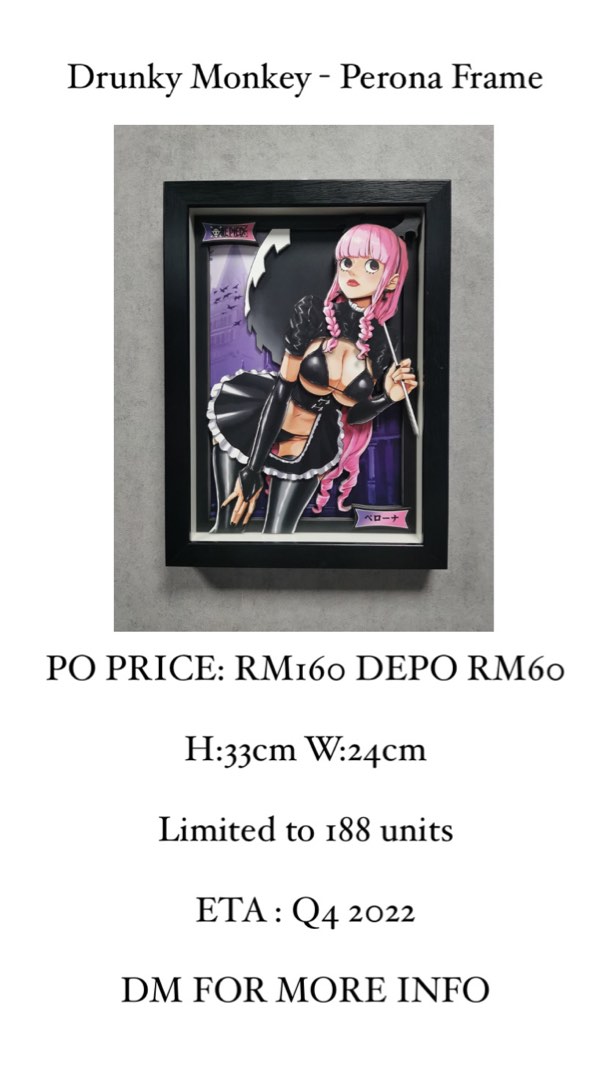 Drunky Monkey - Perona Frame, Hobbies & Toys, Toys & Games on Carousell