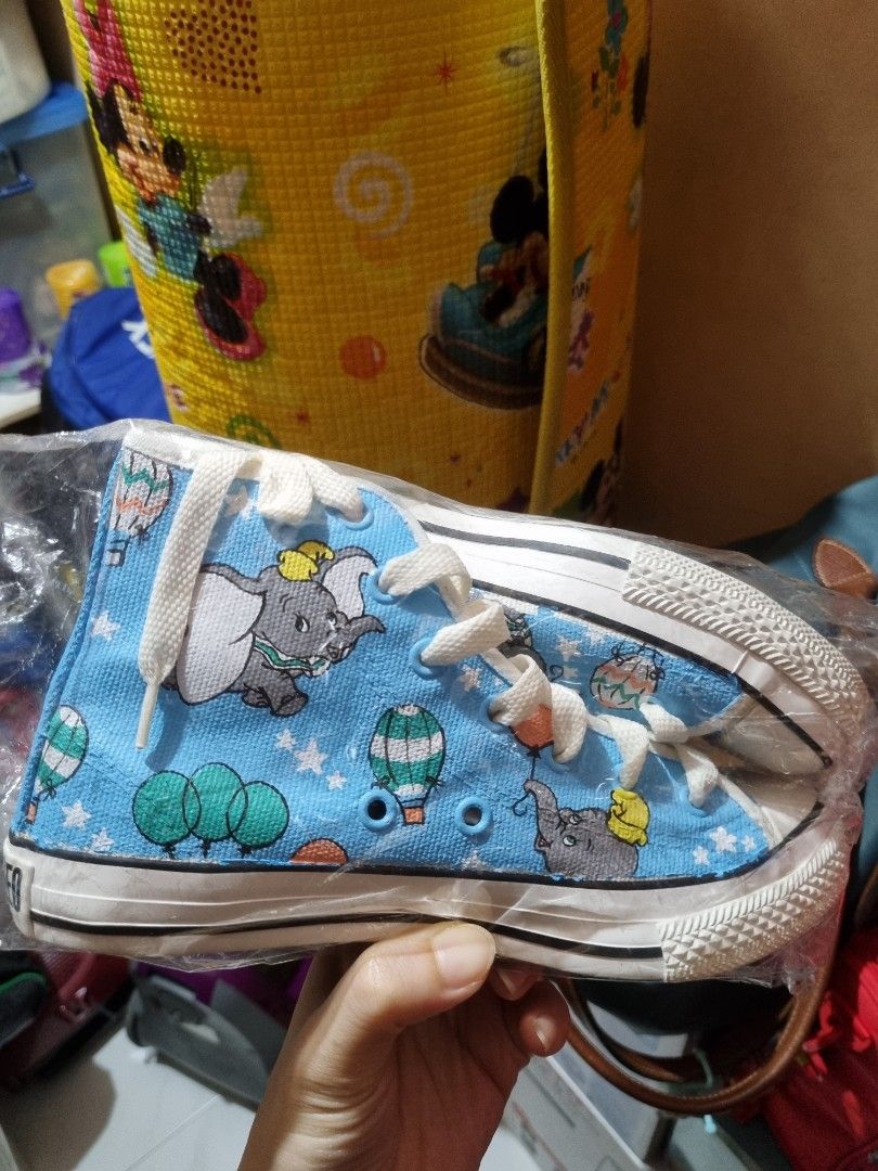 Dumbo high cut shoe, Babies & Kids, Babies & Kids Fashion on Carousell