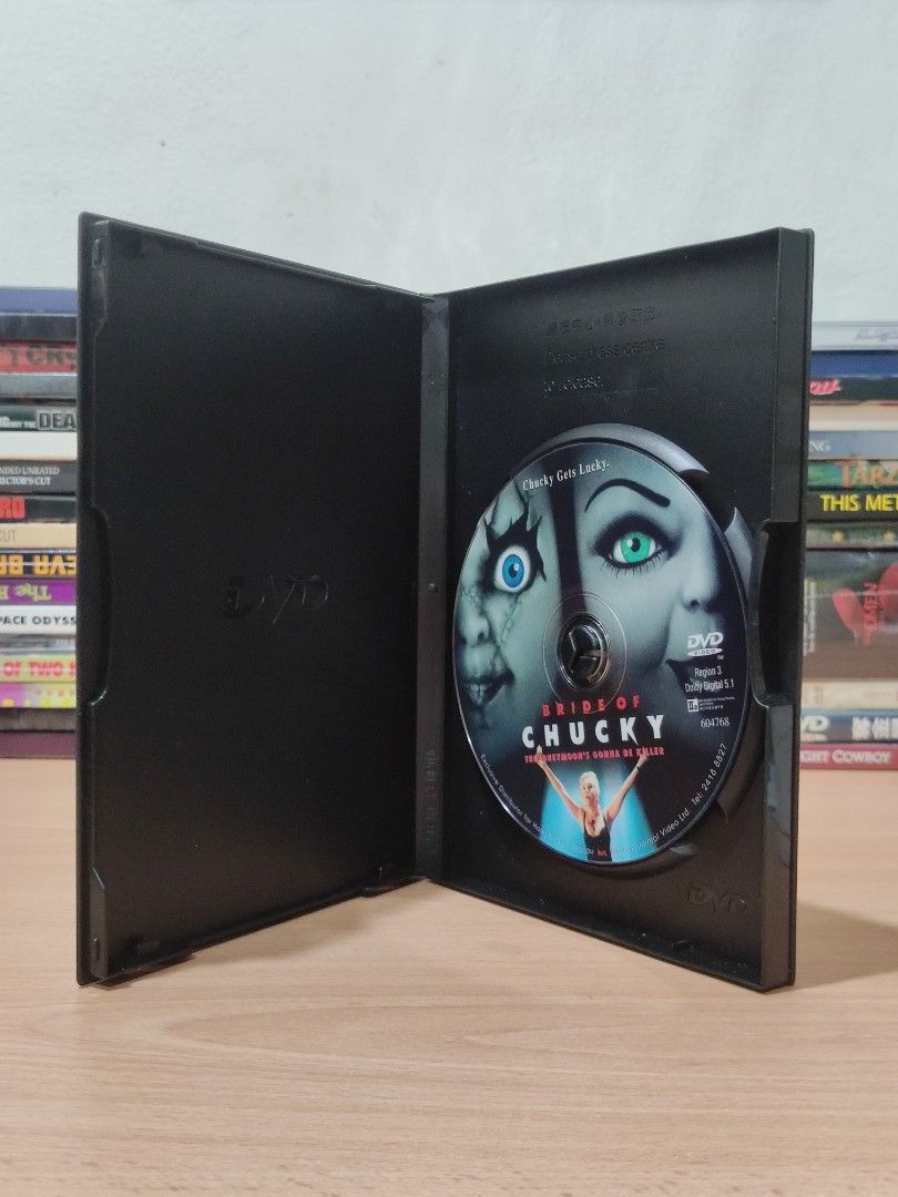 (DVD) Bride Of Chucky, Hobbies & Toys, Music & Media, CDs & DVDs on ...