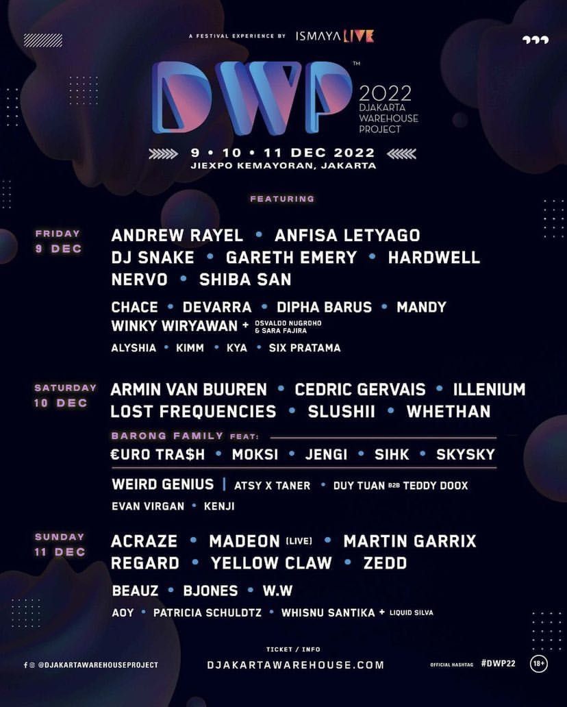 DWP 2022, Tickets & Vouchers, Event Tickets on Carousell