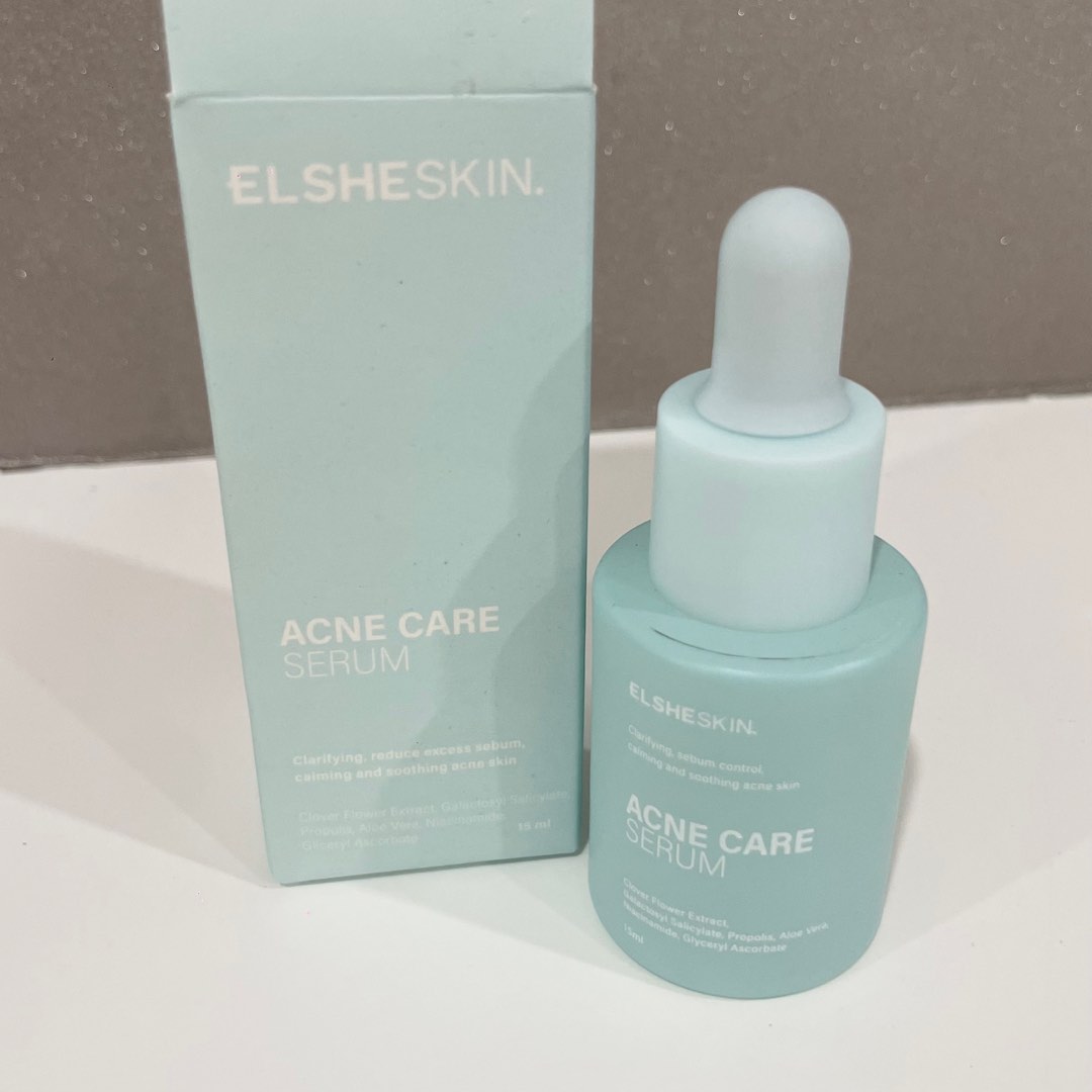 Elshe skin acne care serum, Kesehatan & Kecantikan, Kulit, Sabun ...