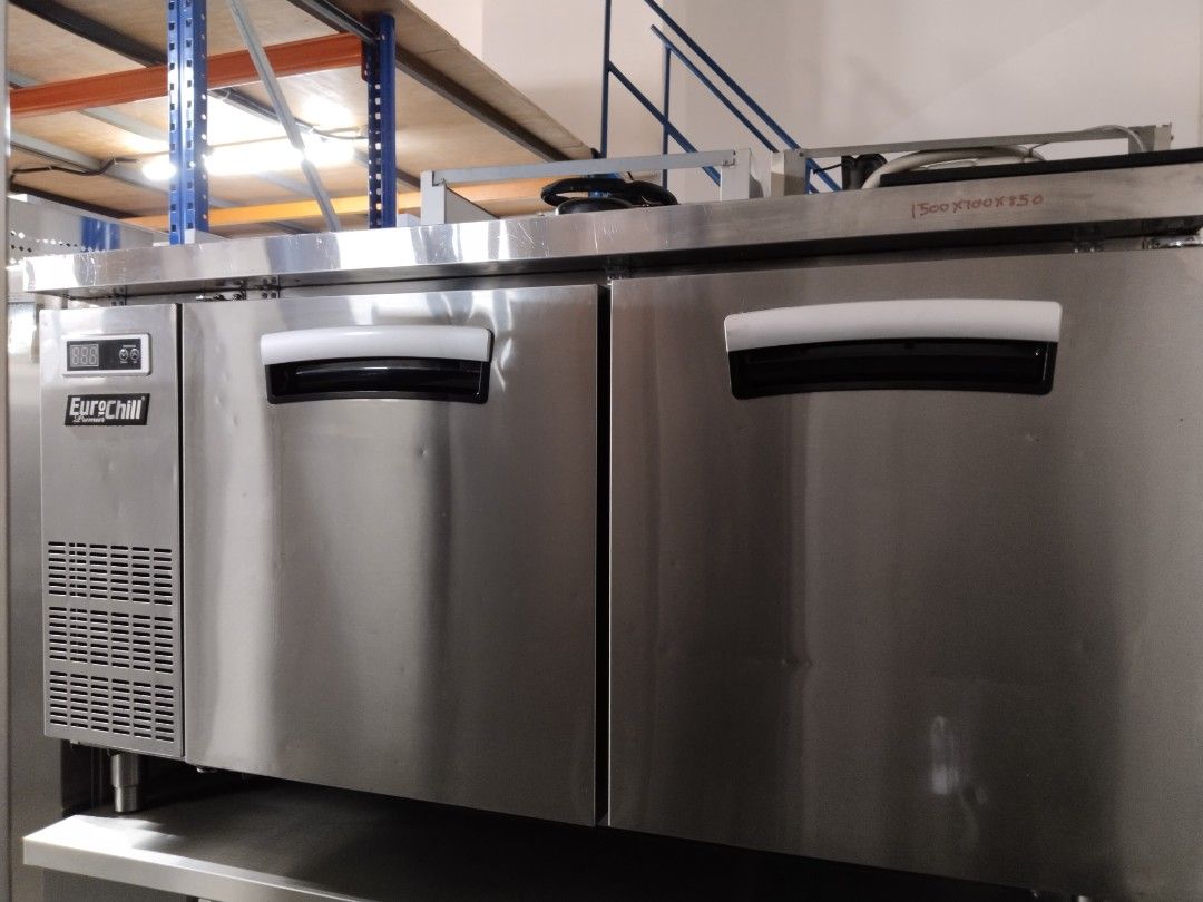 Eurochill 2 Door Counter Chiller, TV & Home Appliances, Kitchen ...