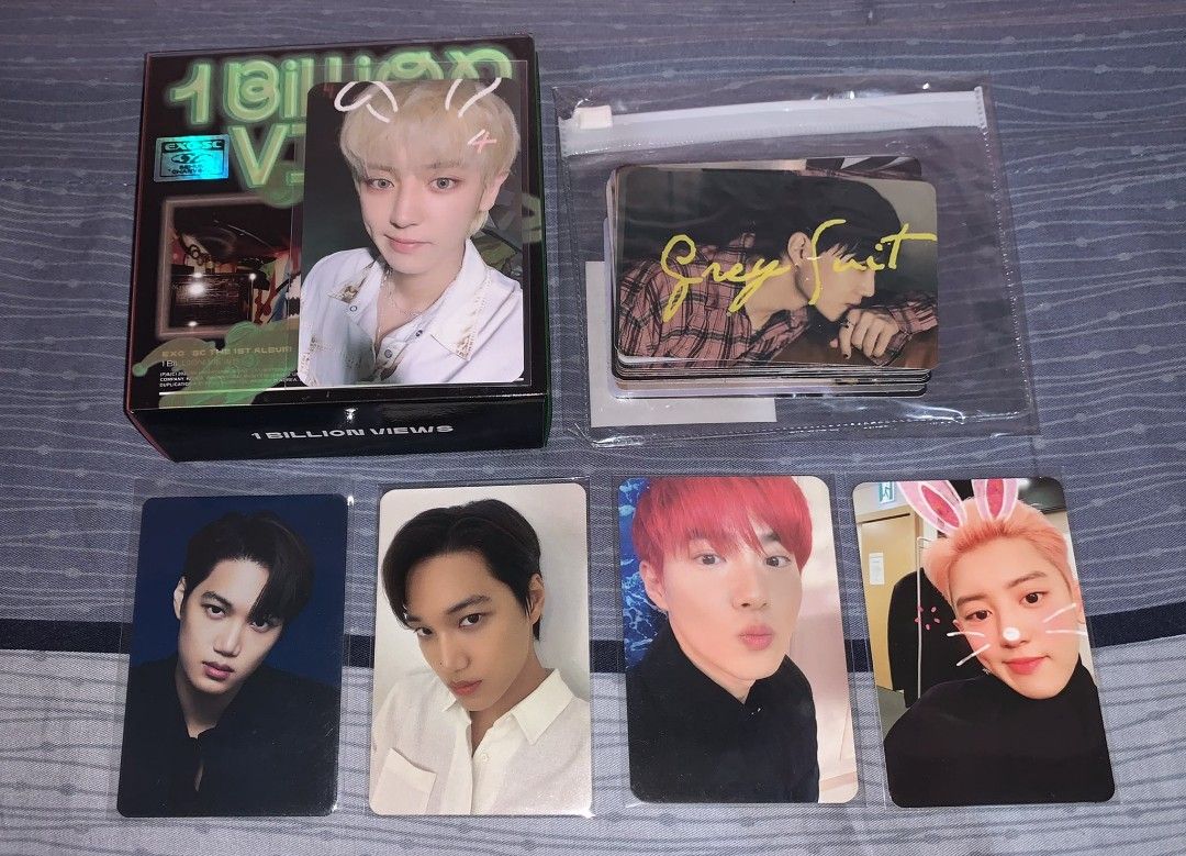 EXO PHOTOCARD SET, Hobbies & Toys, Memorabilia & Collectibles, K-Wave ...