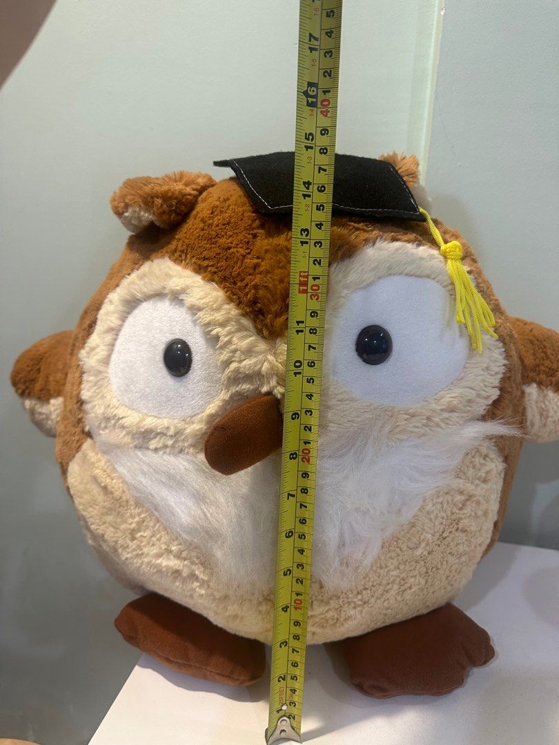 Extra big Owl Graduation/convocation Toy, Hobbies & Toys, Toys & Games ...