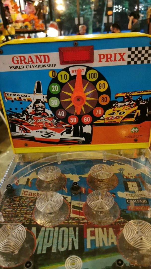 F1 Racing Pinball made in HongKong Hong Kong OH0045, Hobbies & Toys ...