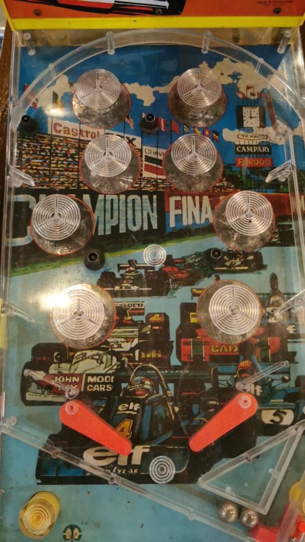 F1 Racing Pinball made in HongKong Hong Kong OH0045, Hobbies & Toys ...