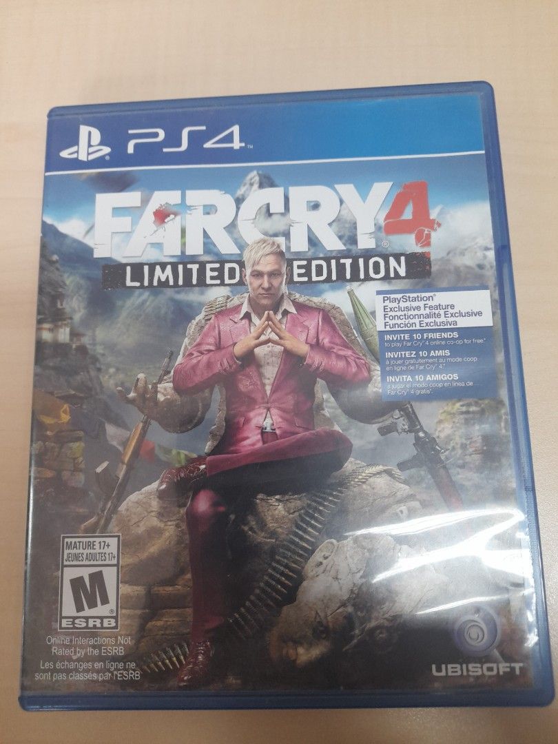 Far Cry 4 - Limited Edition, Video Gaming, Video Games, PlayStation on Carousell